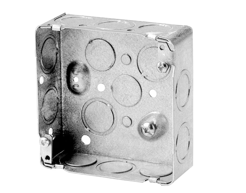 VMB-30173 - Shallow Square Junction Box With Knockouts (52151-K ...